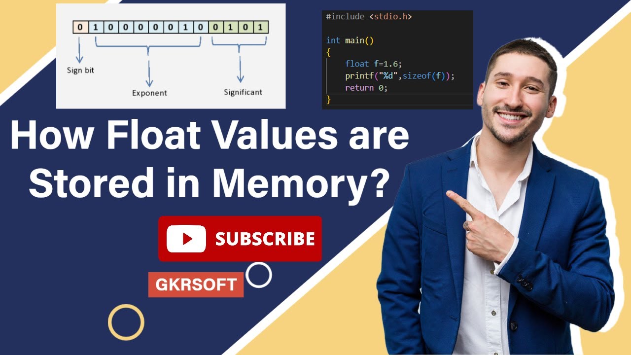 How Float Values are Stored in Memory ? | C Programming Language