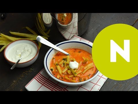 Egyszerű tejfölös zöldbableves | Nosalty
