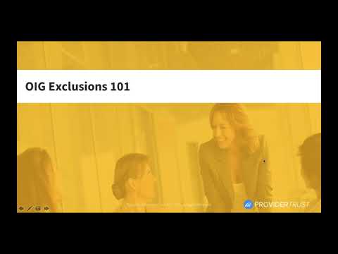 The Anatomy of an OIG Exclusion