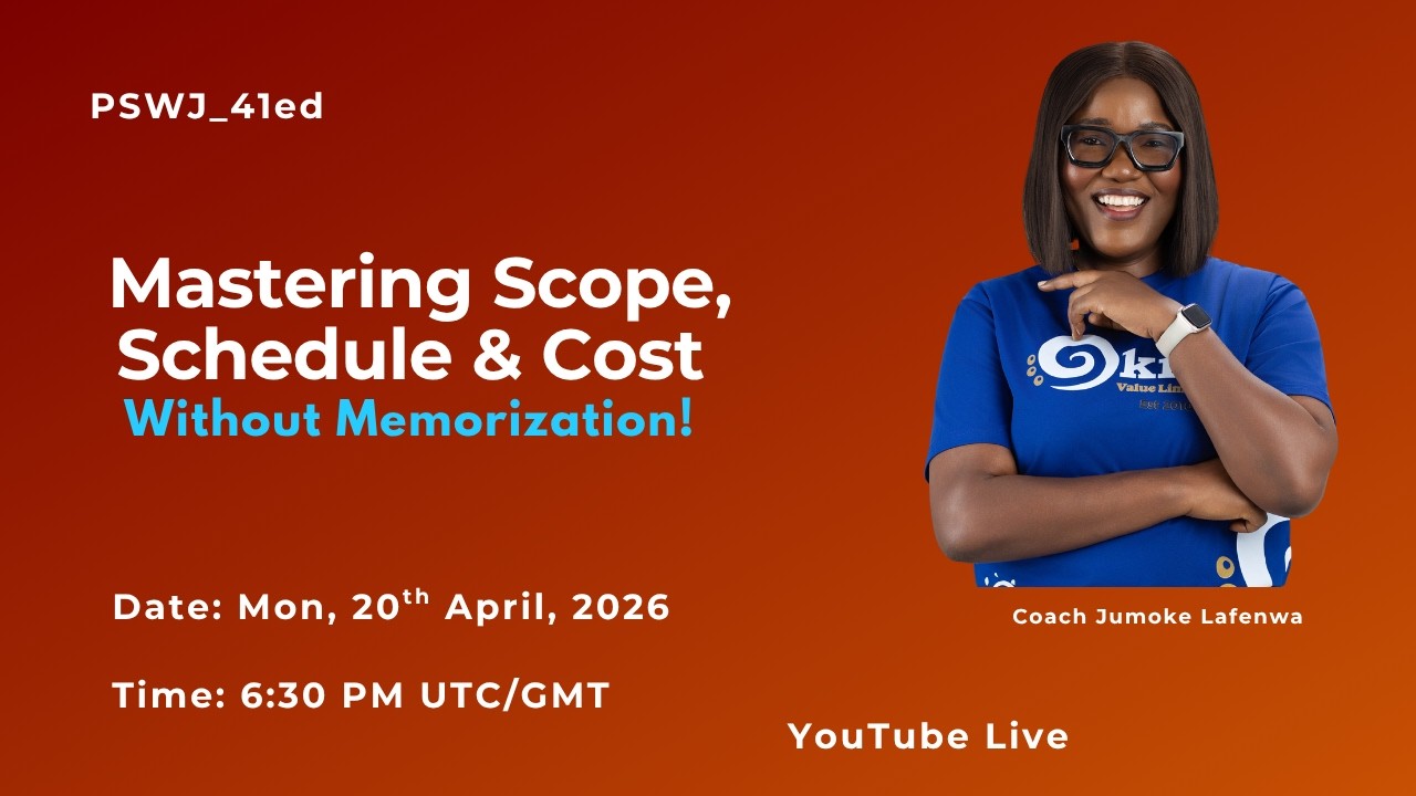 Mastering Scope, Schedule & Cost (Without Memorization)