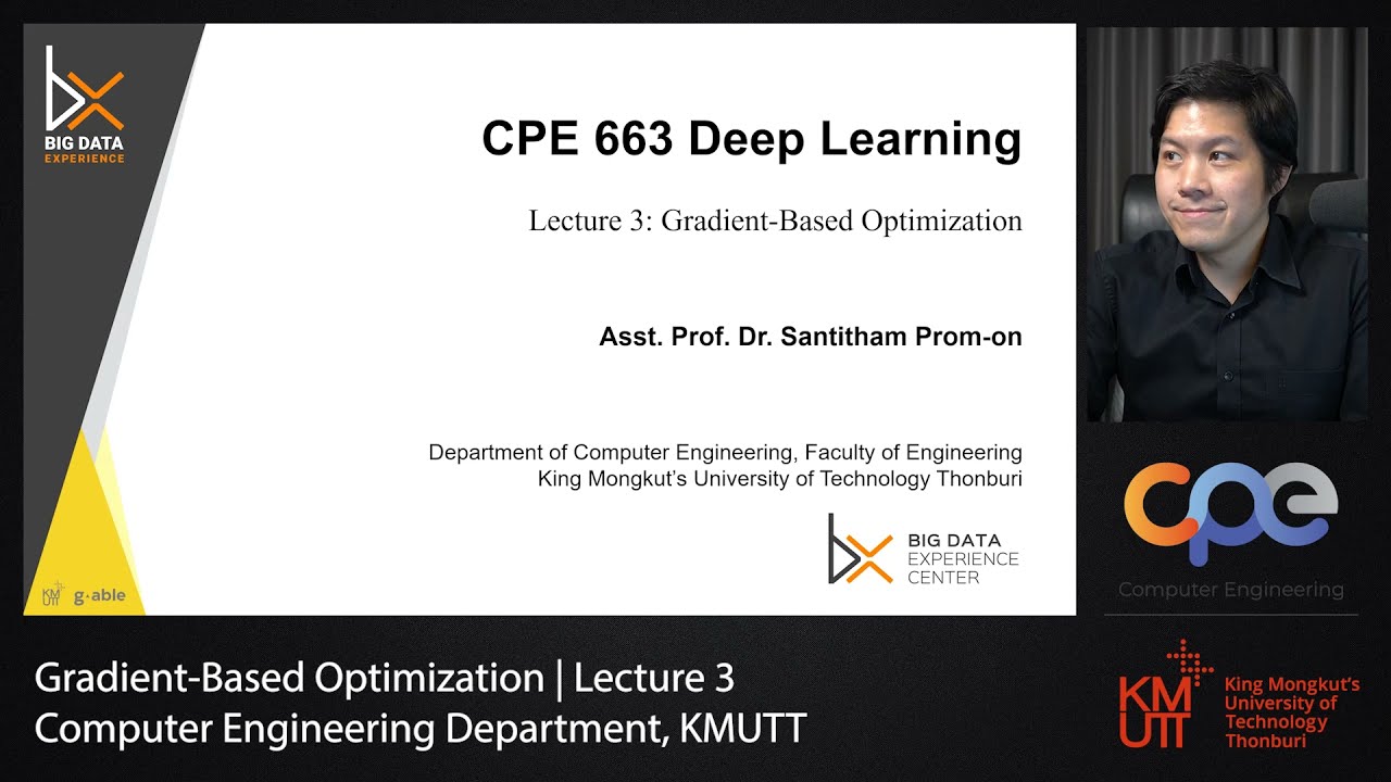 Gradient-Based Optimization | Lecture 3