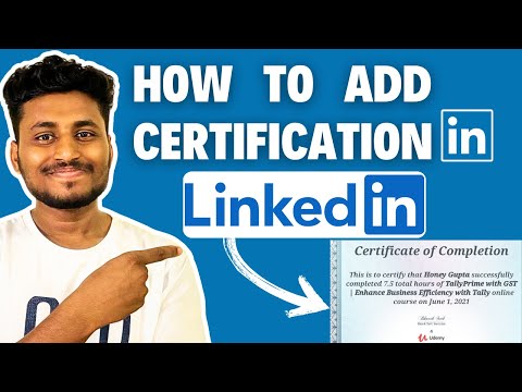 How to add a certification to your LinkedIn Profile | Step-by-Step Guide (2025)