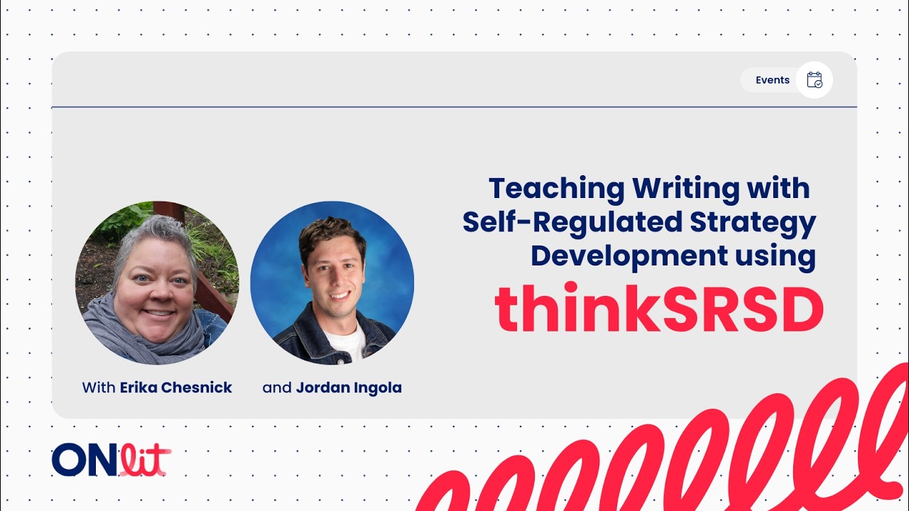 Teaching Writing with Self-Regulated Strategy Development using thinkSRSD