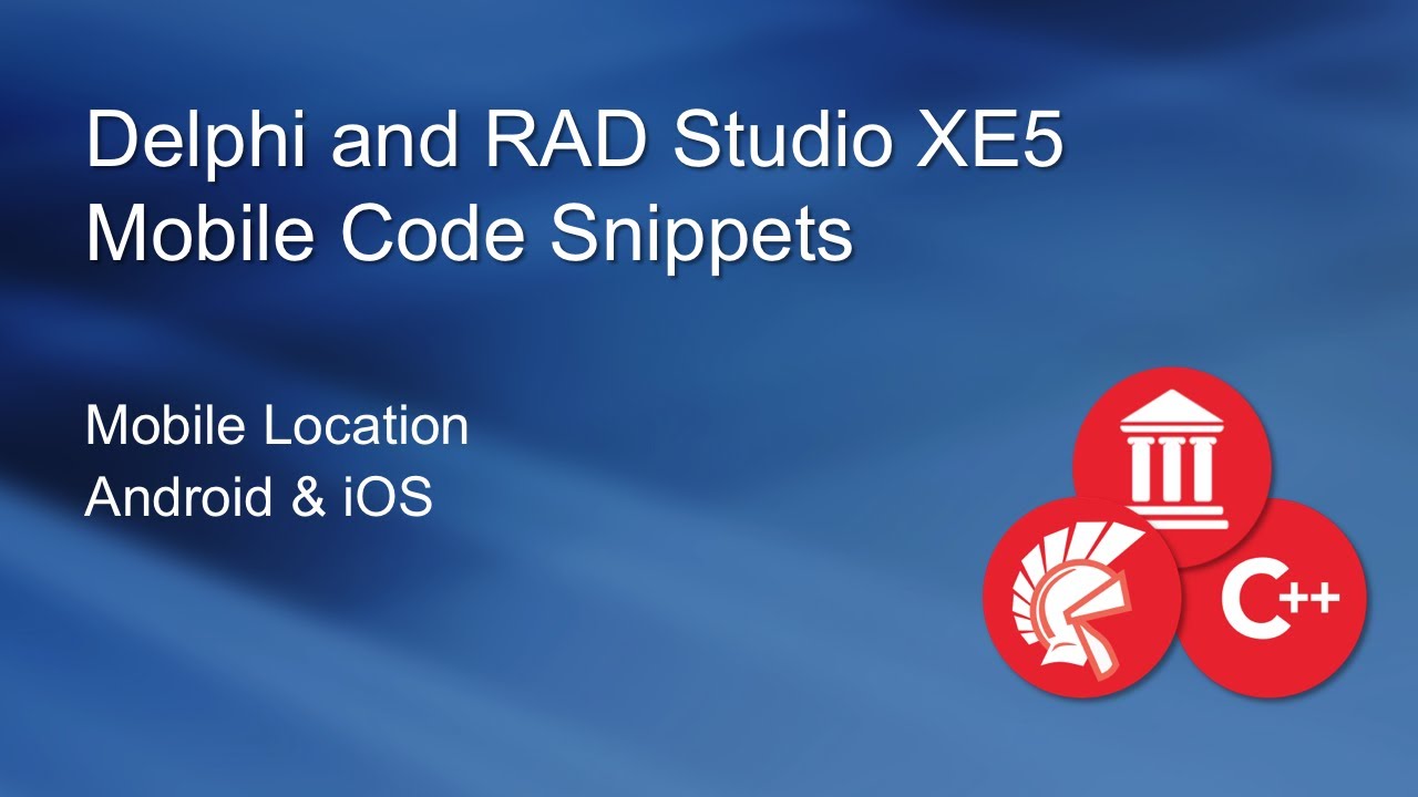 Mobile Location with Delphi XE5