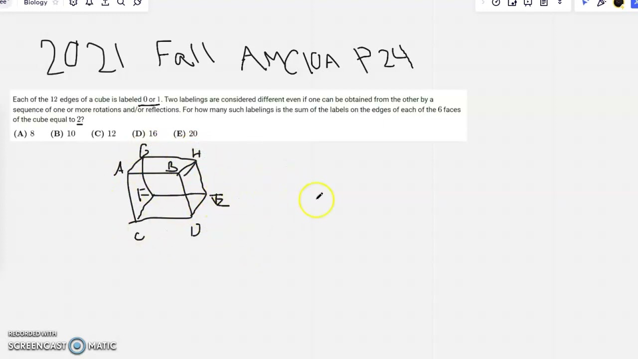 2021 Fall AMC10a Problem 24