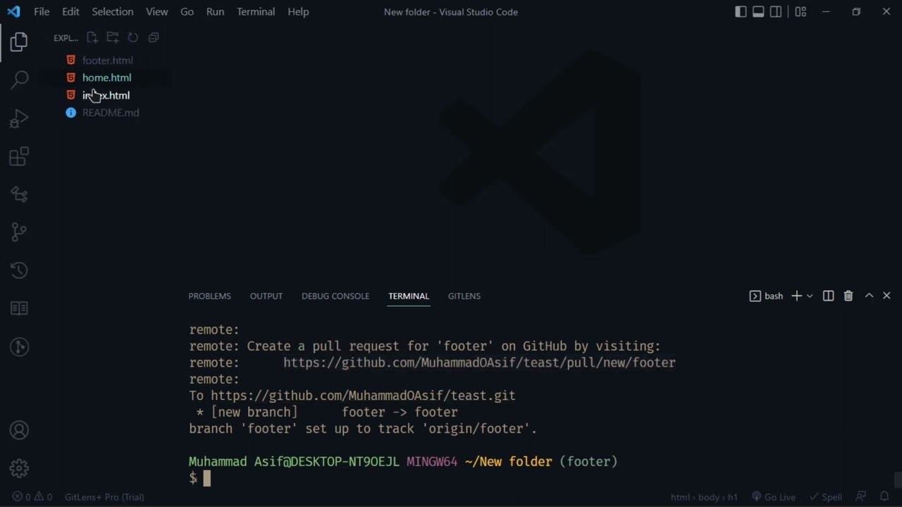 How to use GITHUB when working with a team?