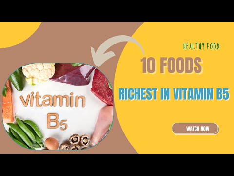 10 foods richest in vitamin B5