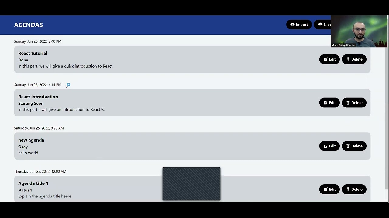 CRUD App NodeJS, Express, MongoDB, React, TailwindCSS, and Redux [Source Code]
