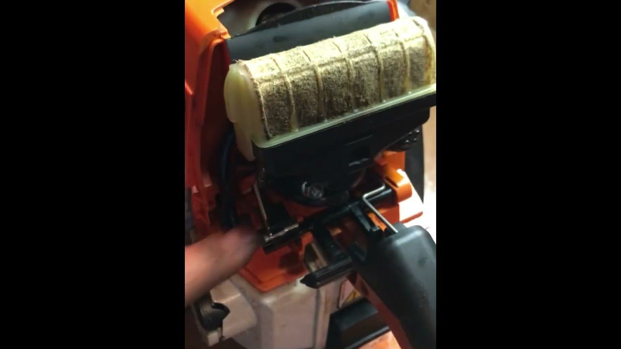 STIHL MS 210,230,250 Series Chainsaw Shut-Off Switch Configuration and Repair