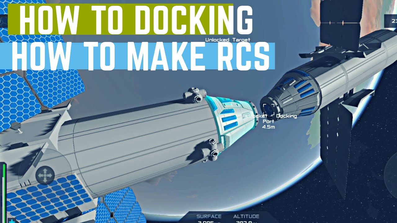 HowTo Docking | How To Create RCS | Simplerockets 2 Mobile