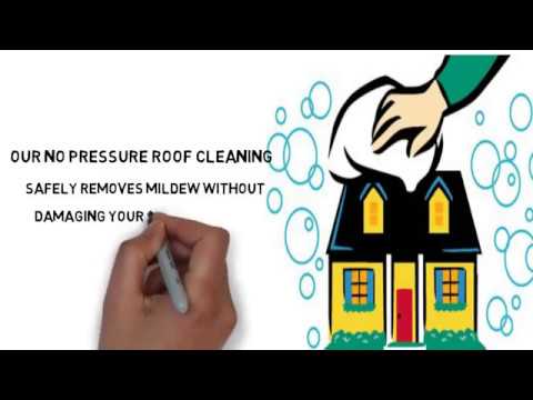 No Pressure Roof Cleaning - See the Benefits of Soft Roof Wash