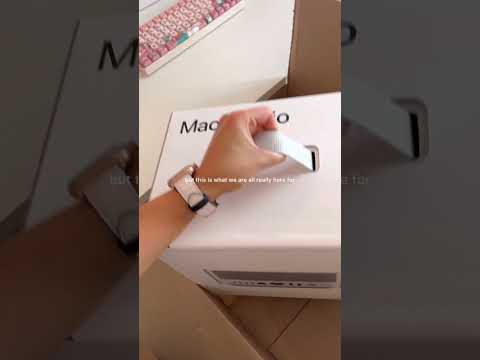 unboxing the brand NEW apple mac studio + other apple goodies๐ฆโ๏ธ