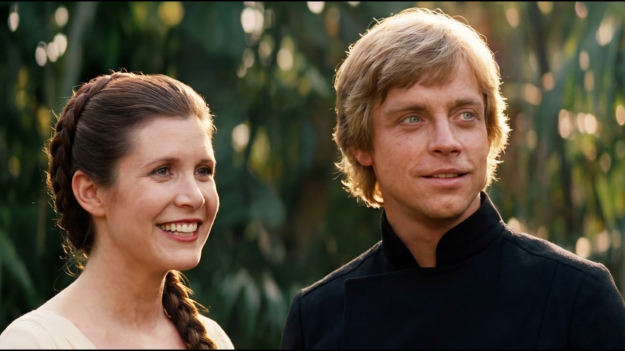Star Wars: Luke teaches Leia about the Force