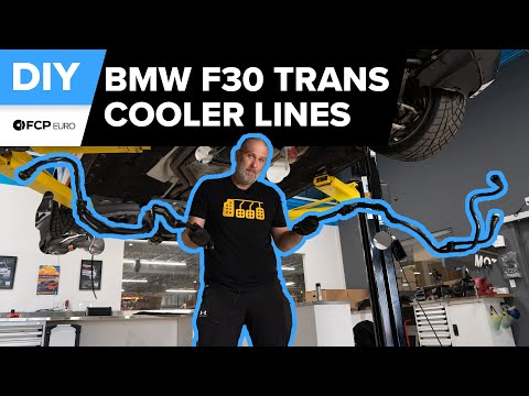 BMW 328i Transmission Cooler Line Replacement DIY (2012-2018 BMW F30 335i, 320i, F32 428i, F22 228i)