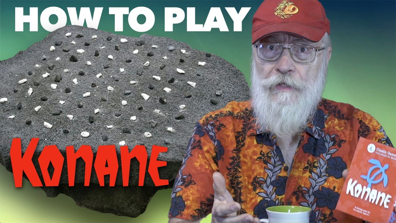 Konane - A traditional board game of Hawaii. (A very good game!)