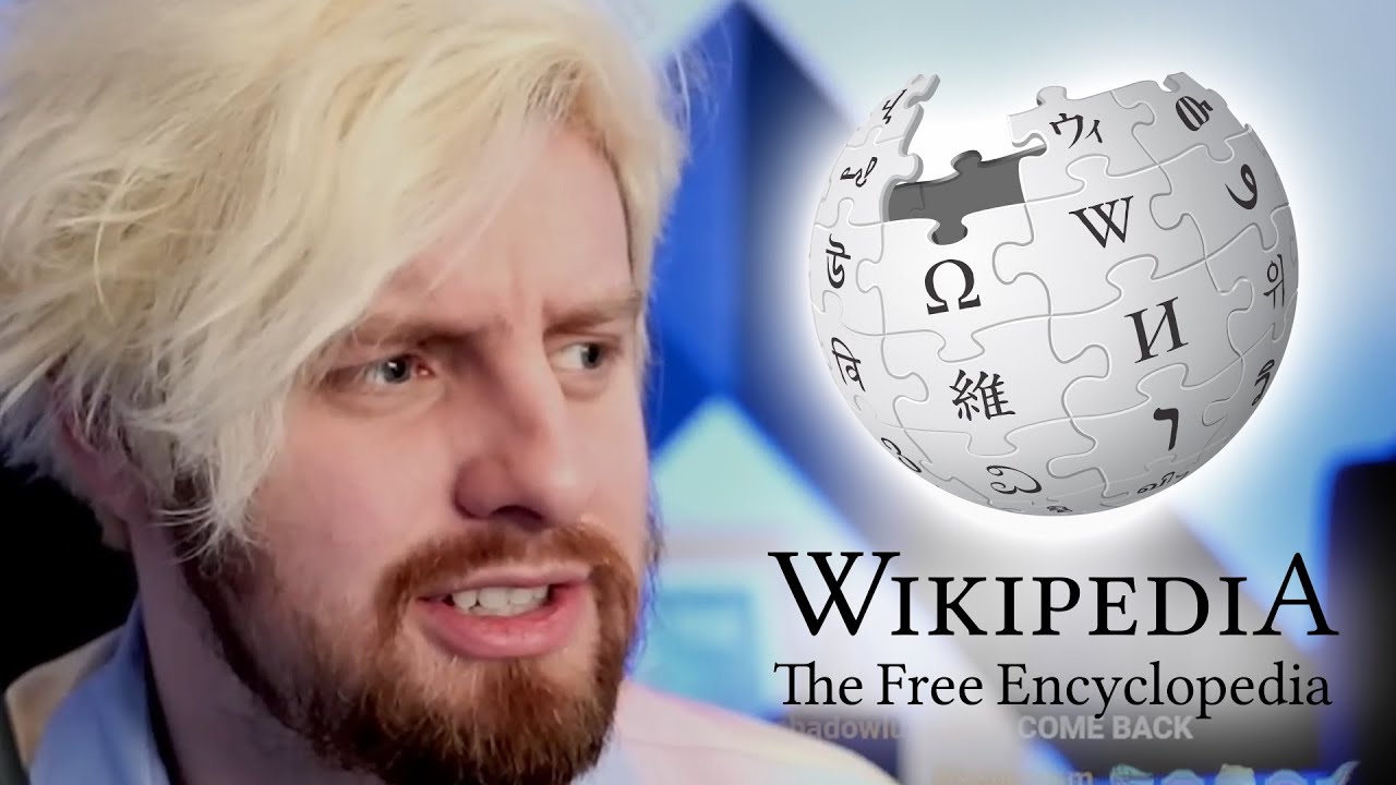 Alpharad reads his Wikipedia page