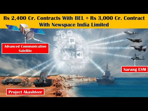 Rs 2,400 Cr. Contracts With BEL + Rs 3,000 Cr. Contract With Newspace India Limited