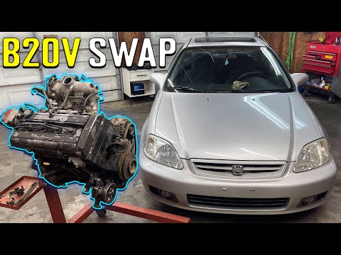 B20VTEC swapping my 2000 Honda Civic EX