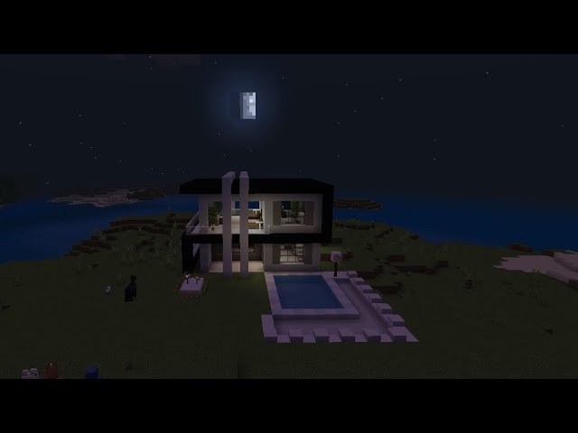 High-Tech Modern House Minecraft Map