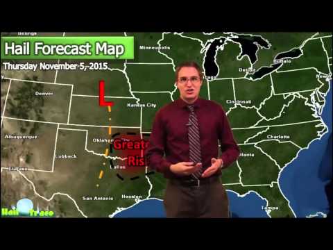 Hail Forecast November 5th