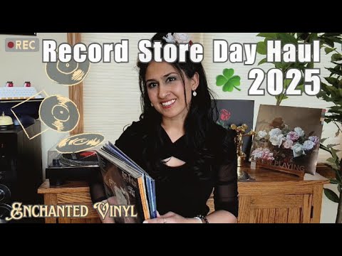 Enchanted Vinyl - 2025 Record Store Day Haul - SO MANY RECORDS!
