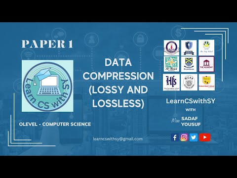 1.3 Data Compression (Lossy and lossless) - Paper 1 | Data Compression: Lossy vs Lossless