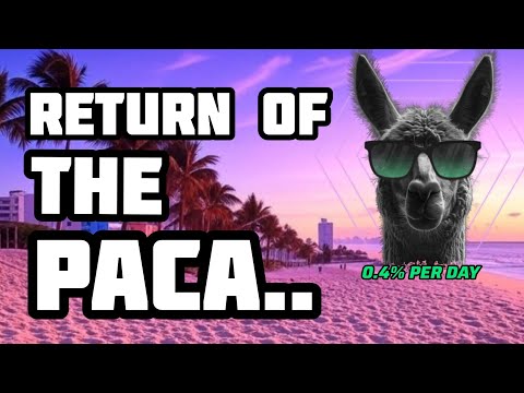 PACA FINANCE RETURNS to take over passive income DEFI...(Promo Alert!!)