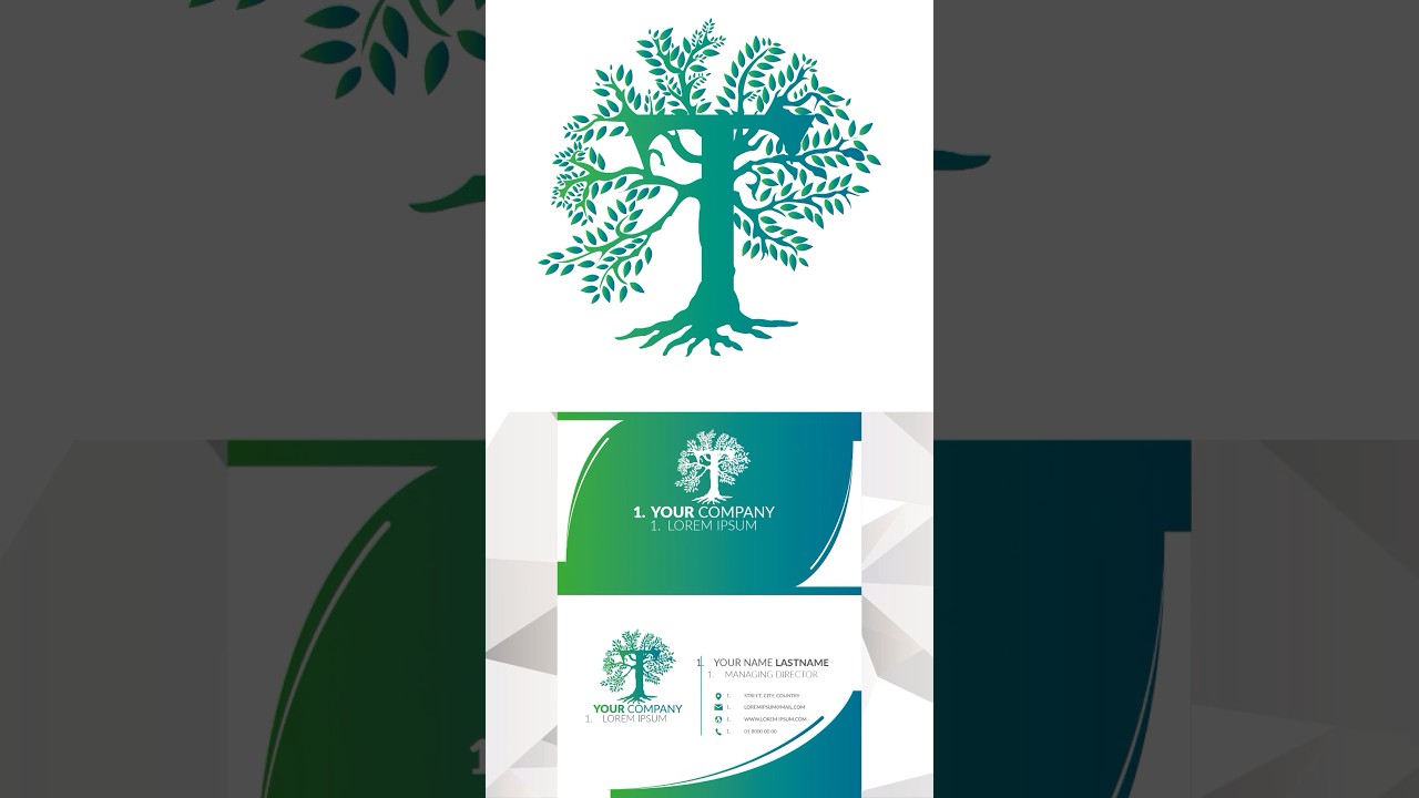 Vector Tree Logo  #logo #adobecreativesuite #illustrators #adobedesign #design #art  #adobesoftware