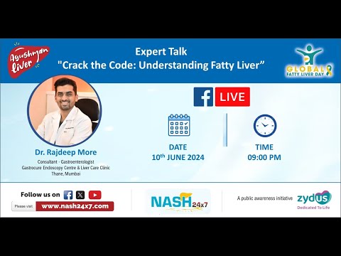 Expert Talk : "Crack the Code - Understanding Fatty Liver" with Dr Rajdeep More