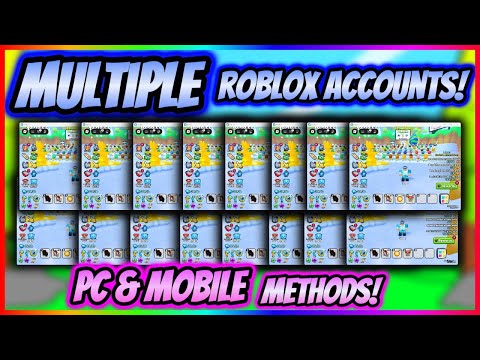 *WORKING* MULTIPLE ROBLOX ACCOUNTS AT ONCE! PC & MOBILE METHODS! |GAG & PET SIM| (10+ RB HUGE GW!)
