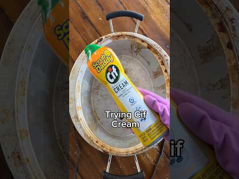 Deep Cleaning Cif Cream #springcleaning