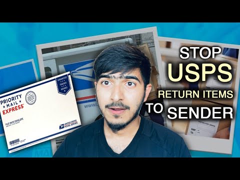 How do I stop USPS return Items to sender