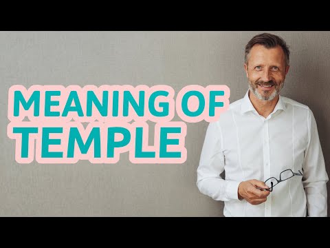 Temple | Meaning of temple ๐ ๐ ๐