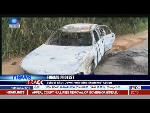 FUNAAB Abeokuta Shutdown Following Students' Protest
