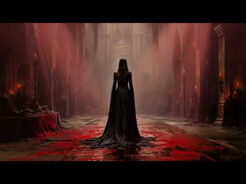 FREE 4K Gothic Animated Background • The Bloody Countess • Gothic Queen • Dark Cathedral Ambience