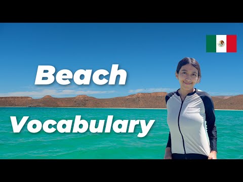 Vocabulary at the beach in Spanish
