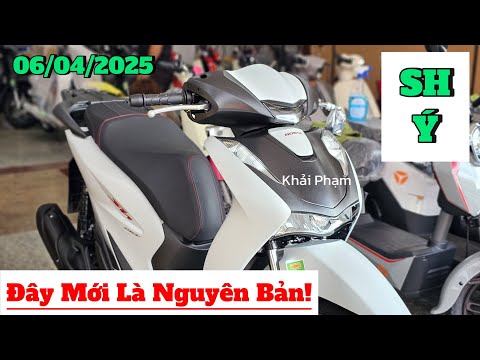 Nguyên Bản SH 150i NK ITALY sẽ như thế nào? Cách sử dụng SH Ý mới nhất ngày 06/05/2025. Khải Phạm