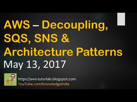 AWS - Decoupling, SQS, SNS & Architecture Patterns - Interview Questions