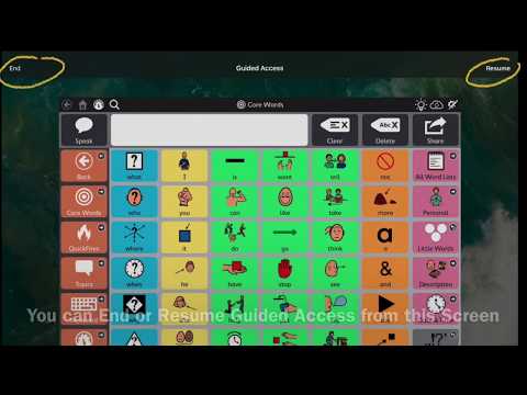 How to set up guided access on an iPad