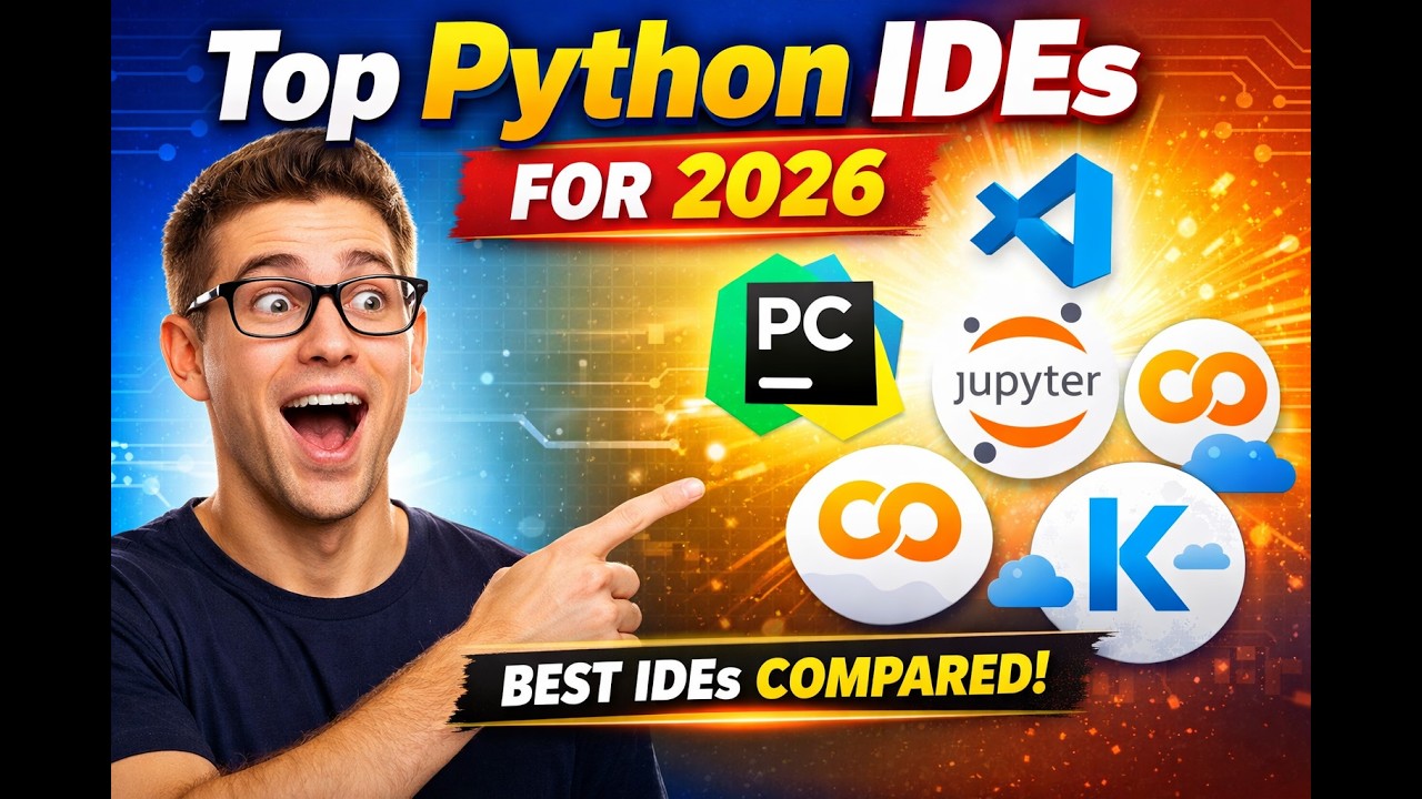 Best Python IDEs in 2026 (Beginner Guide)