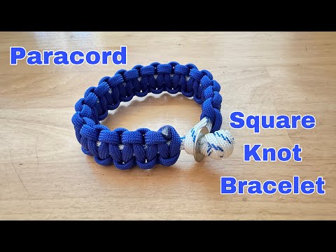 Make an Easy Paracord Bracelet - with printable instructions