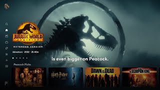 Jurassic World Dominion x Peacock: Official Trailer (Extended Edition)