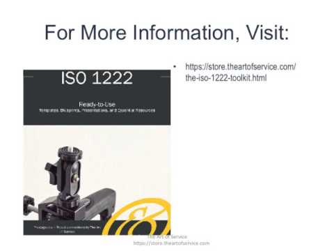 ISO 1222: how to represent and improve consistency in implementation ...