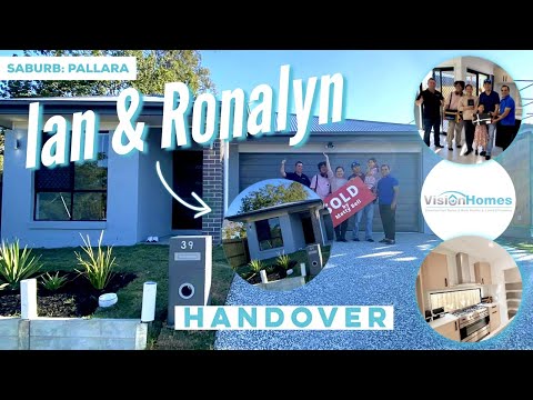 Ian and Ronalyn Handover- Matty Bell Vision Homes Real Estate