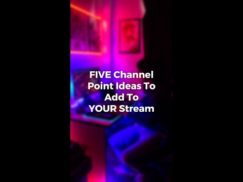 FIVE Channel Points To Add To YOUR Stream for FREE! #shorts #lumiastream