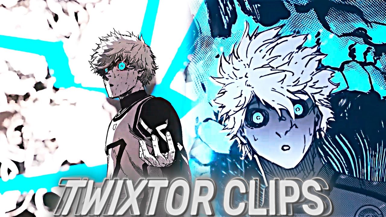 Seishiro Nagi Manga Animation Twixtor 4K I Clips For Edits I Blue Lock Neo Egoist League