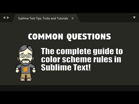 [CQ30] Complete guide to color scheme rules