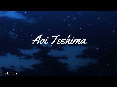Aoi Teshima - Ruriiro no Chikyu -Mirai eno Kokai Version- Lyric English and Indonesia translation
