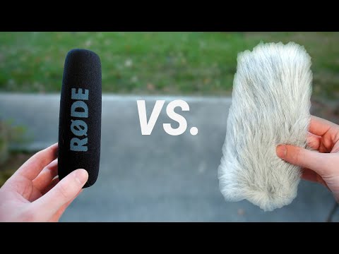 Foam Windscreens vs. Dead Cats - Which to Use?
