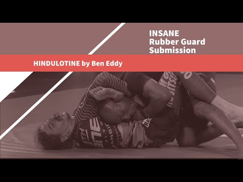 Rubber Guard Attack - The Hindulotine [INSANE FLEXIBILITY] - Combat Jiu Jitsu - bmac breakdown